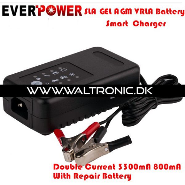 Everpower Smart 12Volt akkumulator oplader | 92